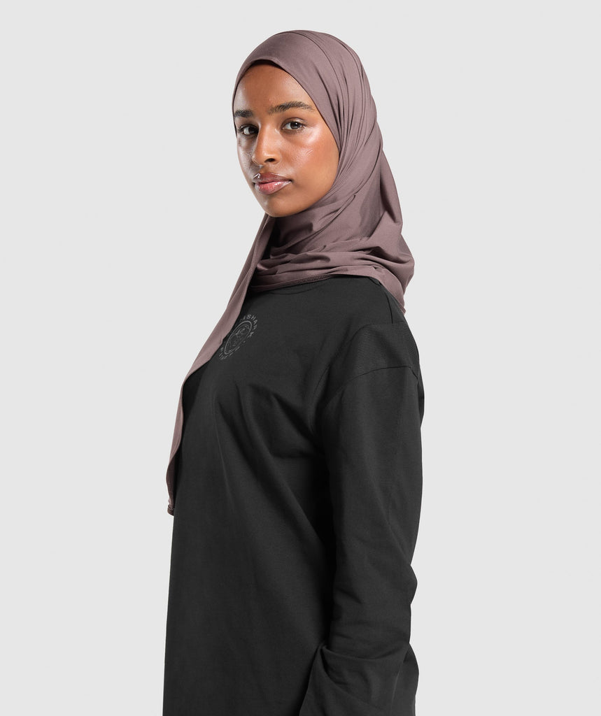 Gymshark Hijab - Steel Purple | Gymshark